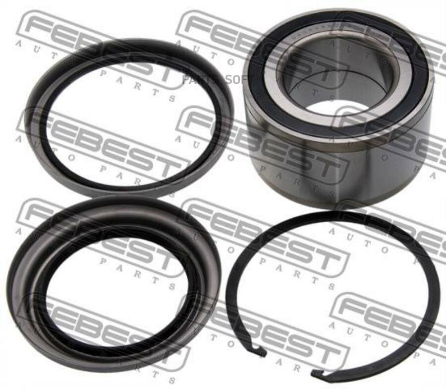 FEBEST DAC54960051-KIT подшипник ступичный передний (54x96x37x51) ремкомплект (TOYOTA LAND CRUISER PRADO 90 1996-2002) FEBE ()