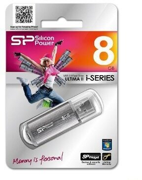 Флеш-карта 8Gb Silicon Power Ultima II