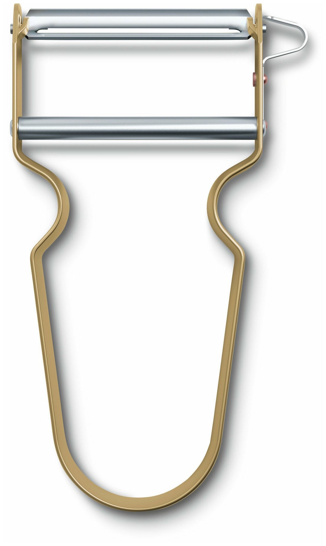 Овощечистка VICTORINOX REX, поворотное лезвие из нержавеющей стали, алюминиевая рукоять 6.0900.81