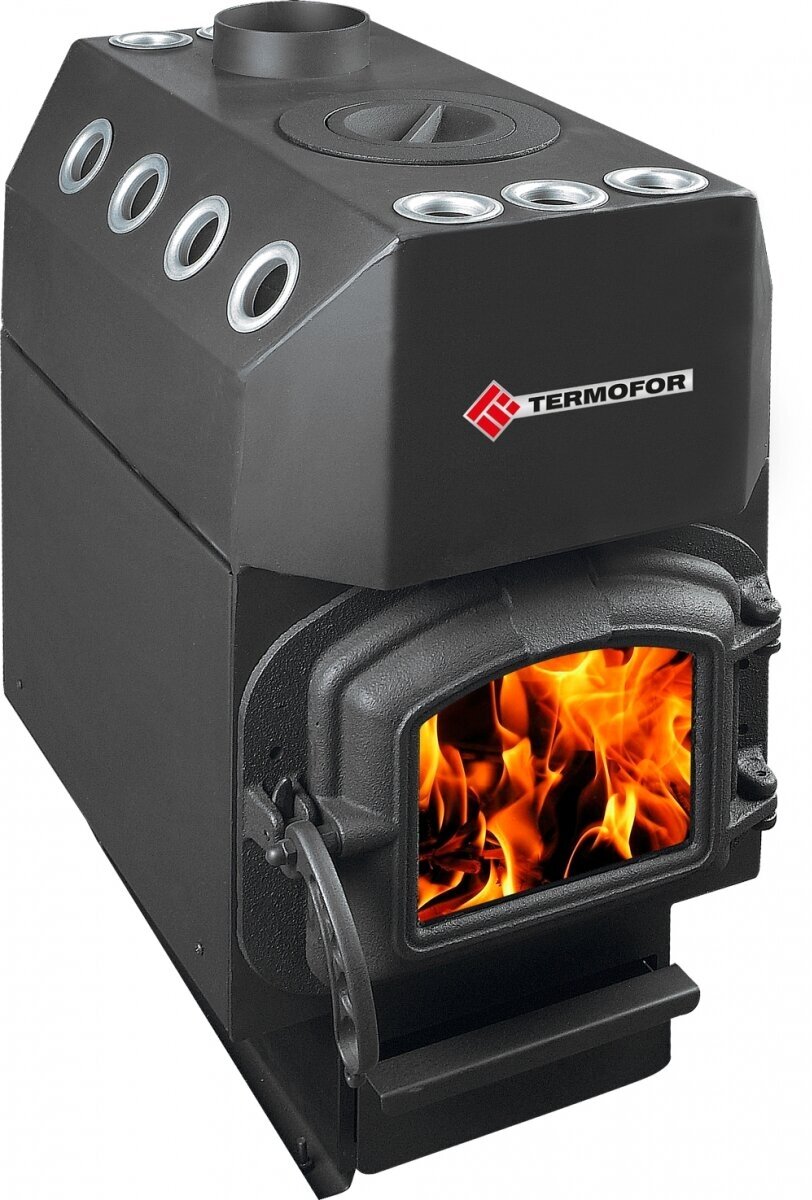 Термофор Ставр 9 (с чугун. кружком и чугун. дверцей) (150 м. куб)