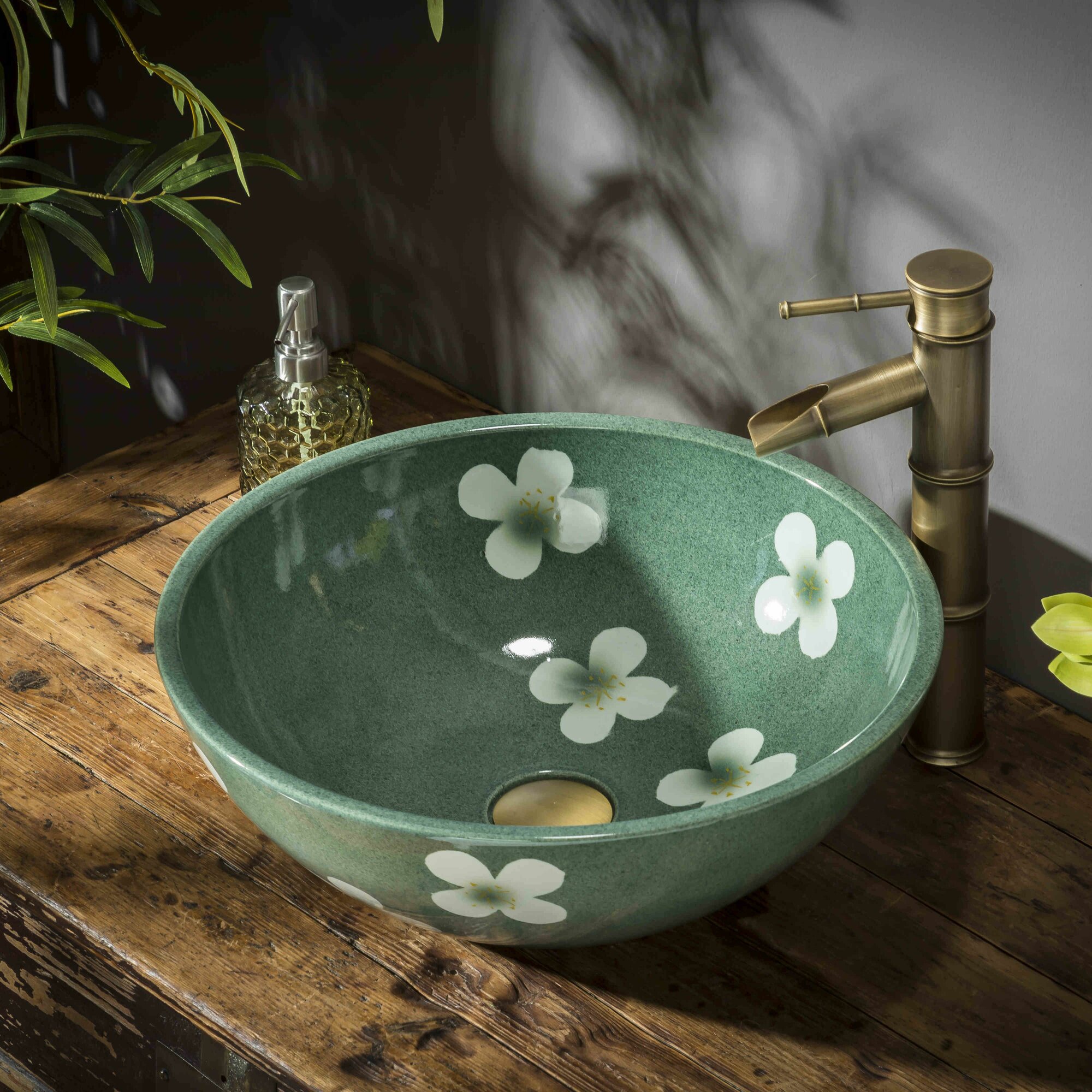 Раковина, Керамические материалы , подходящие для дома, гостиницы и т. д/ винтажная