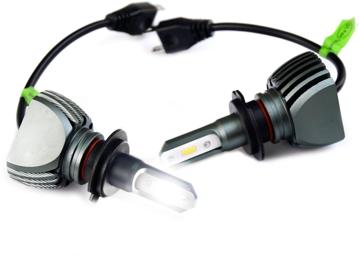 Светодиодные лампы S1 40W Sal-Man 6000K H7 для Лада Калина, Калина 2, Приора, Веста, Иксрей, Шевроле Нива