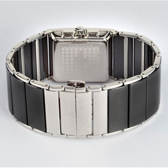 Наручные часы JACQUES LEMANS High Tech Ceramic, черный/серебряный — фото 1