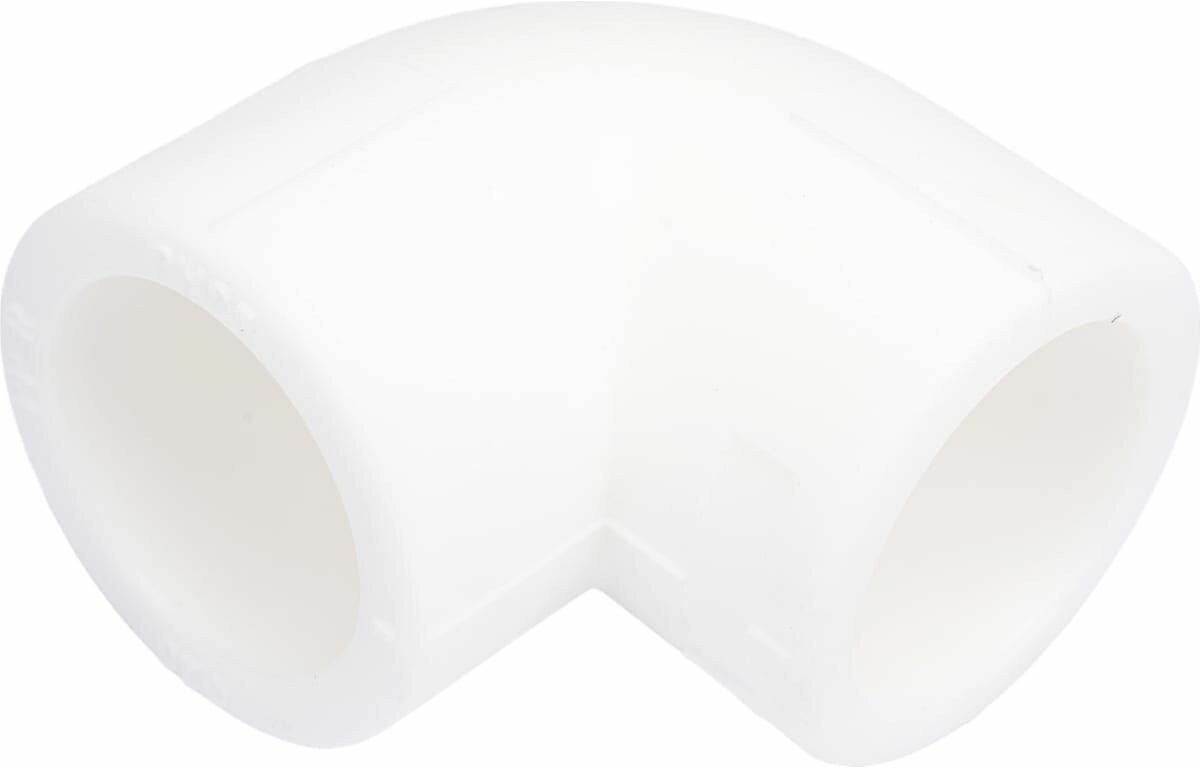 Угольник MeerPlast PP-RC белый Дн20 Ру25 90гр под пайку 120 шт.