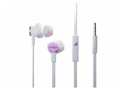 Наушники MORE CHOICE P42 20 – 20000 Гц, белый/розовый