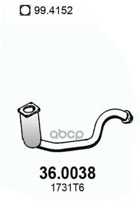 Катализатор ASSO арт. 36.0038