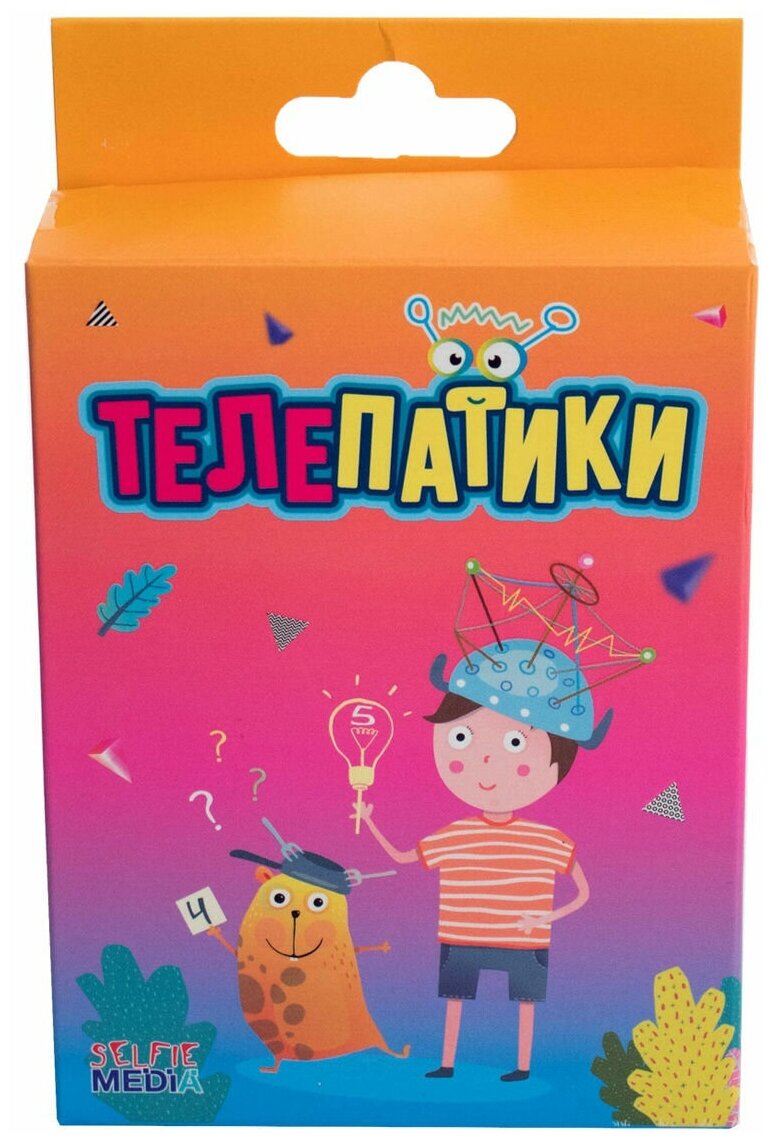 Настольная игра Selfie Media Телепатики 44414