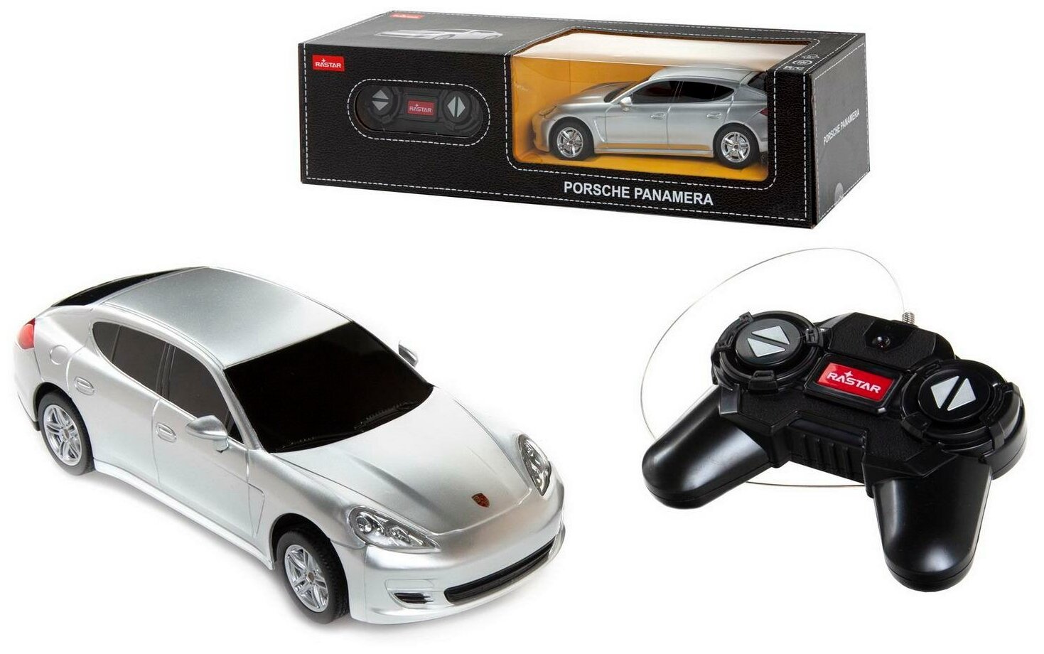 Rastar Porsche Panamera cеребряный, 1:24 (46200S)