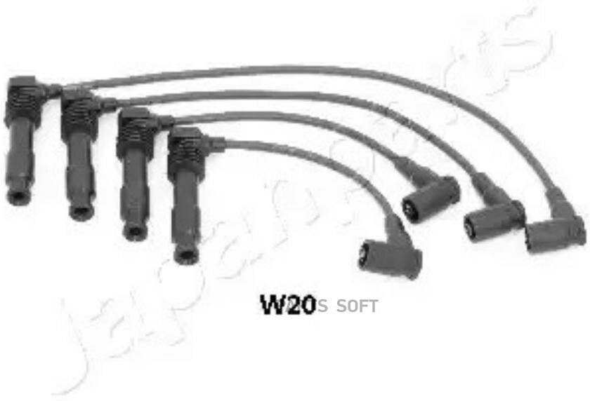 JAPANPARTS IC-W20 Провода высоковольтные к-кт