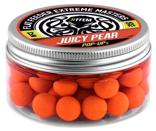 FFEM Бойлы плавающие Pop-Up Juicy Pear 12mm Сочная груша (55шт)