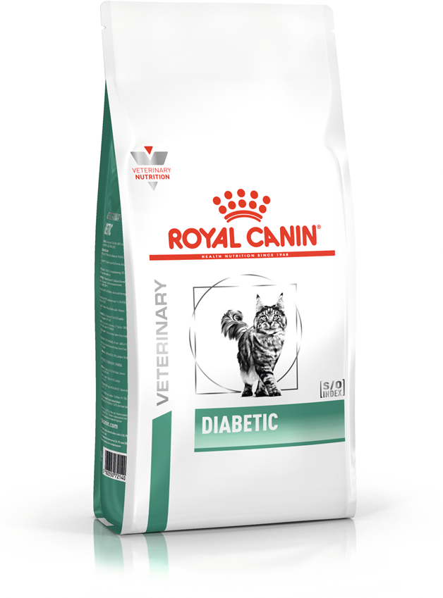 Royal Canin Diabetic Корм для взрослых кошек при сахарном диабете, сухой диетический, 1,5 кг