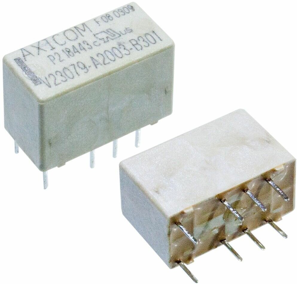 3-1393789-7, V23079-A2003-B301, реле 2 Form C 12В 2A/250В