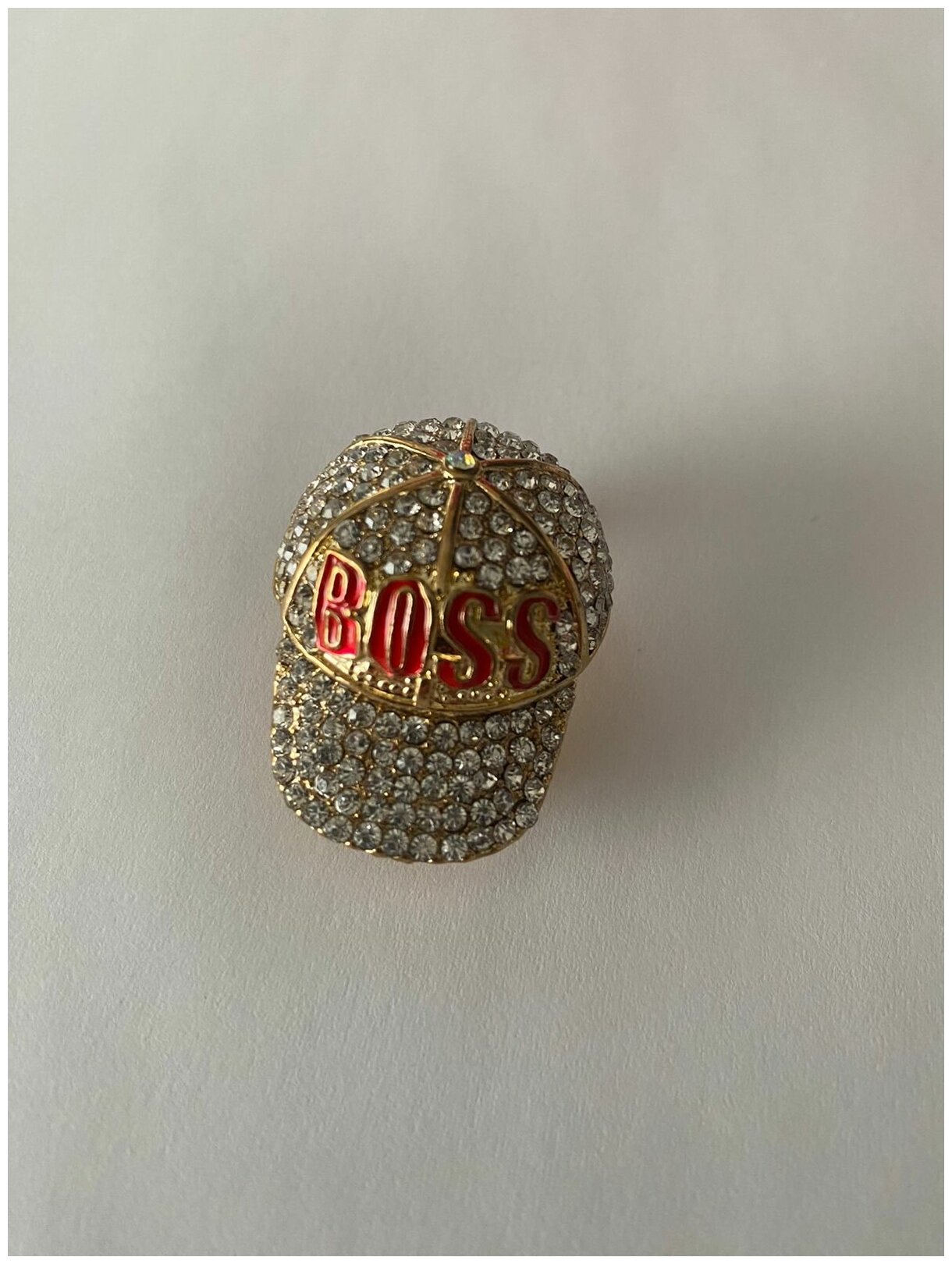 Брошь, стразы