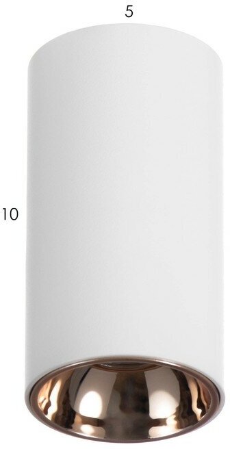 Светильник 671513/1 LED 7 Вт белый-золото 5.5×5.5×10 см BayerLux