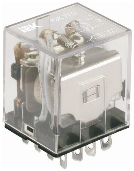Реле IEK РЭК77/3 10А 230В