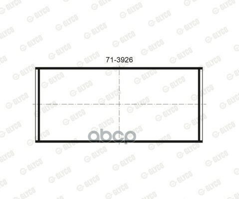 Вкладыши ДВС шатунные (на 1 шейку) Volvo 850, S40, S70, S80 1.8-2.4, D5 91- Glyco арт. 713926STD