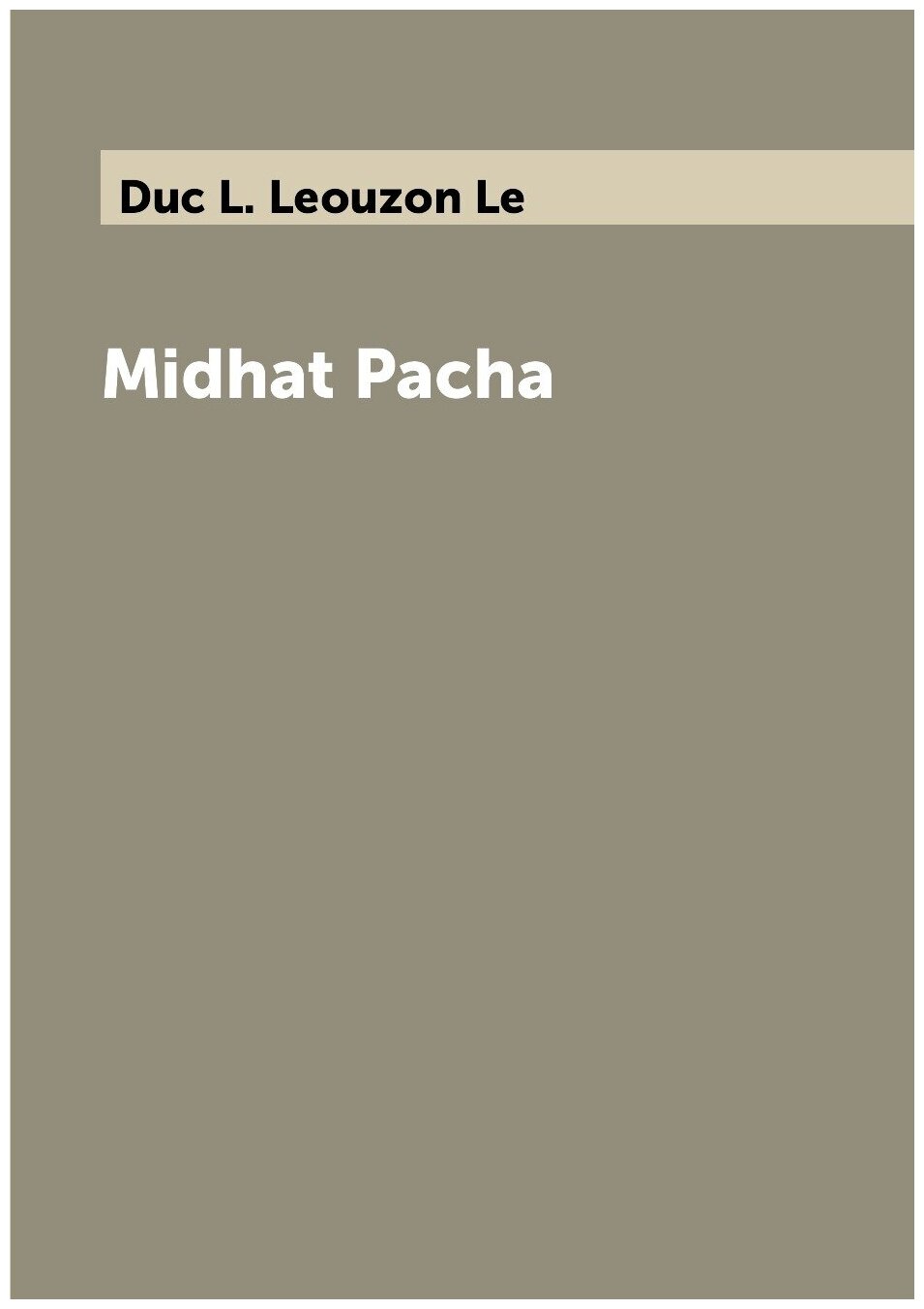 Midhat Pacha — фото 1
