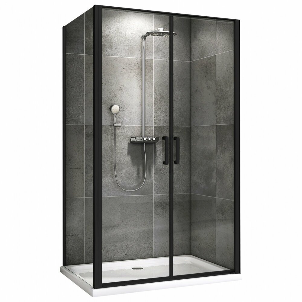 Душевой уголок Abber (Аббер) Sonnenstrand 1000х700 мм (габариты площадки) AG04100BC-S70B