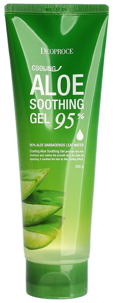 Гель для тела алоэ Deoproce Body 95% Cooling Aloe Soothing Gel (250 гр)