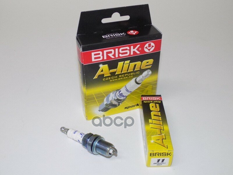 Свеча зажигания 0027 11/DR15YCY-1-N A-LINE BRISK арт. A-LINE 11