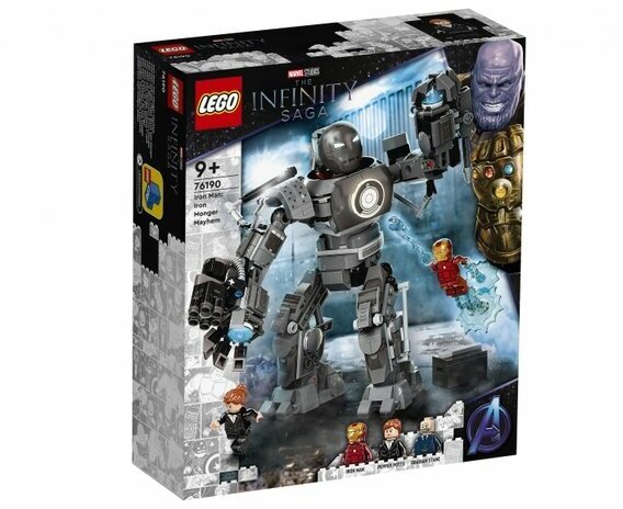 Конструктор LEGO Super Heroes Железный человек: схватка с Железным Торговцем (LEGO 76190)