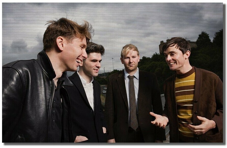Картина интерьерная на дереве, рисунок музыка franz ferdinand франц фердинанд - 5362 Г