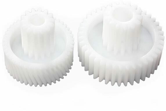 Комплект шестеренок к мясорубкам Kenwood MG-700, d-72/31мм, зуб-40/14шт ; d-59/27, зуб 44/14шт