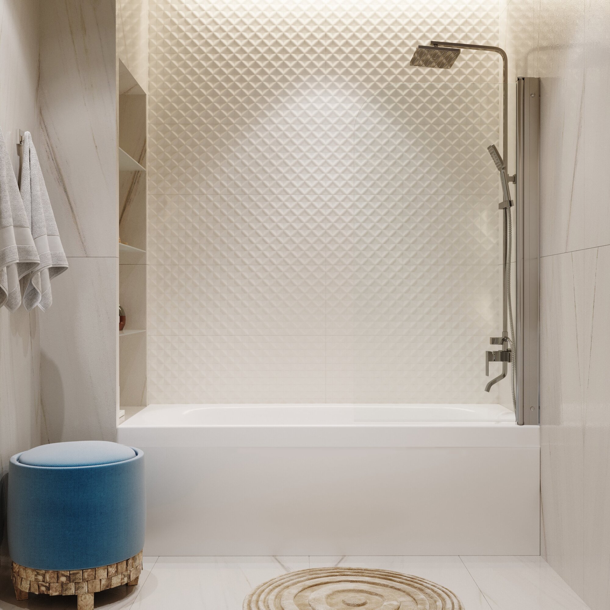 Акриловая ванна "Triton" "Европа", акрил, прямоугольная, 150х70 см