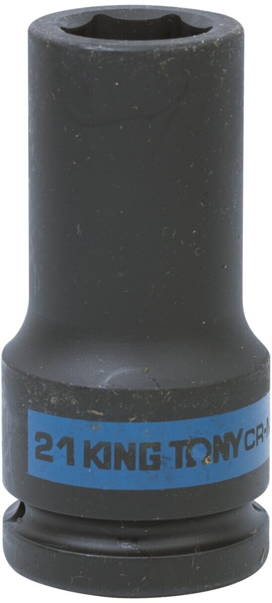 Головка торцевая ударная глубокая шестигранная 3/4", 21 мм KING TONY 643521M