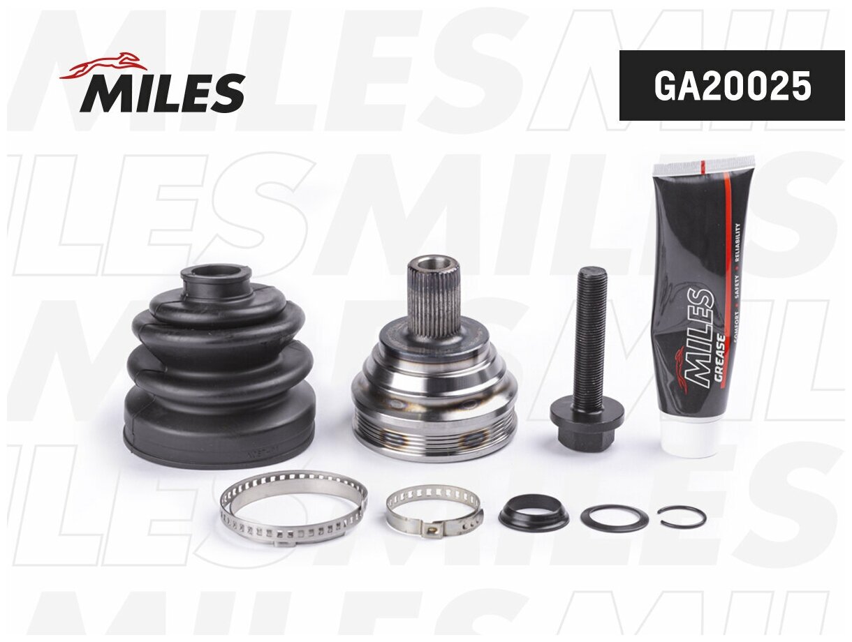 GA20025 MILES Шрус внешний, комплект Окт. / Окт.3 ( MILES ) Miles арт. GA20025