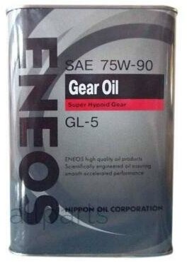 ENEOS OIL1366 ENEOS GEAR GL-5 75W90 (1L) масло трансмиссионное! полусинт.\API GL-5, MIL-L-2015 E ZF