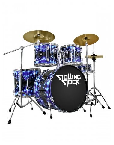 Ударная установка Rolling Rock JR-2232C Blue Snake