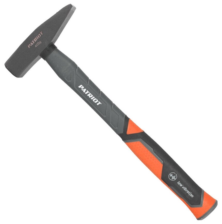 Молоток слесарный PATRIOT MHF-400, квадратный, стеклопластик, 400 г