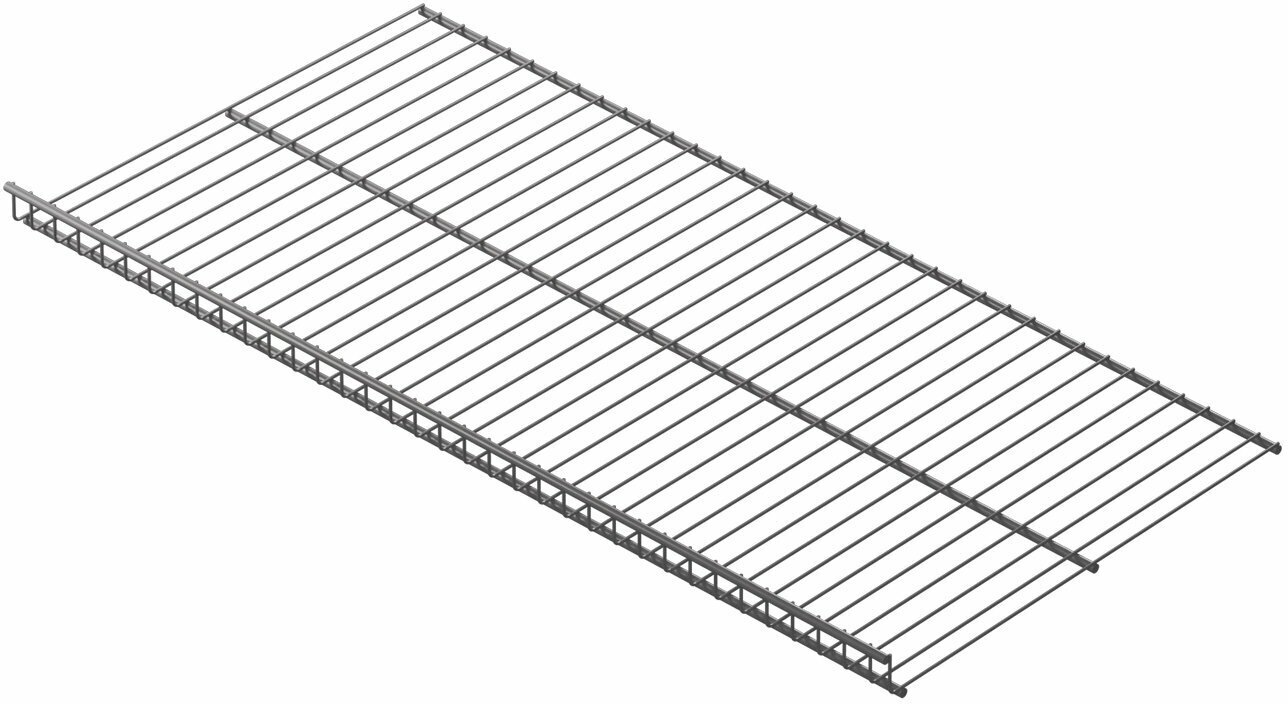 Обувница проволочная для каркаса Hoff Оскар, 71,2х3,7х35,5, цвет серый