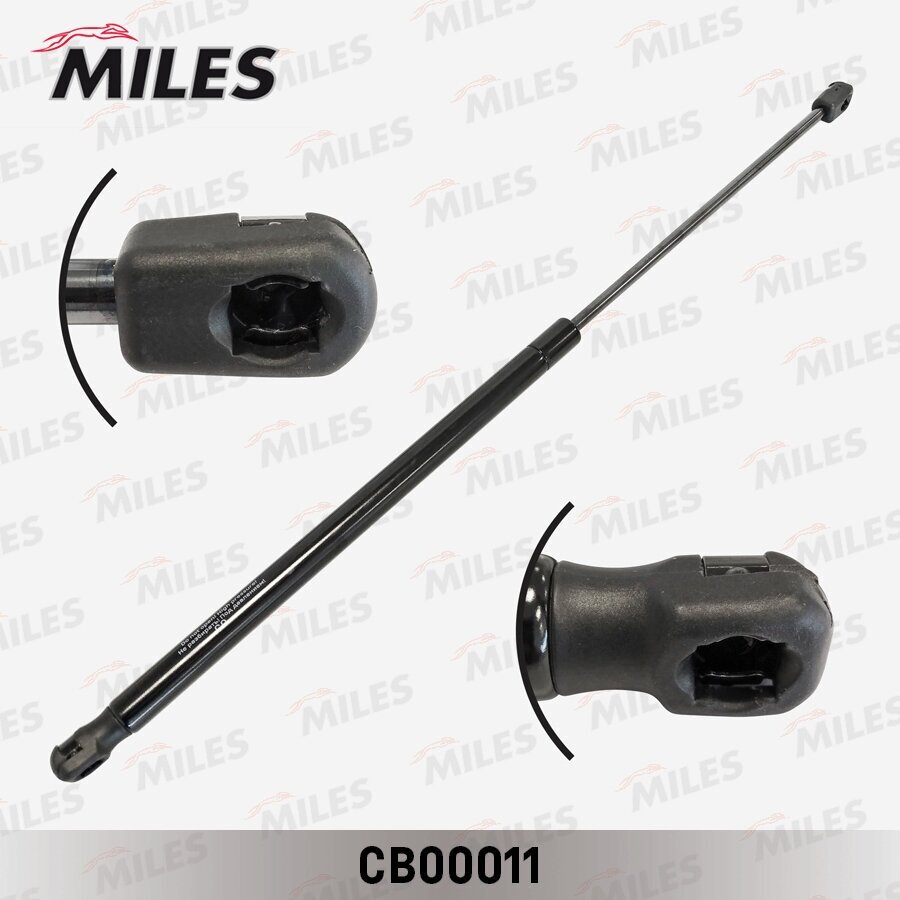 Упор газовый MILES CB00011 SKODA OCTAVIA без спойлера 6/04- / амортизатор багажника