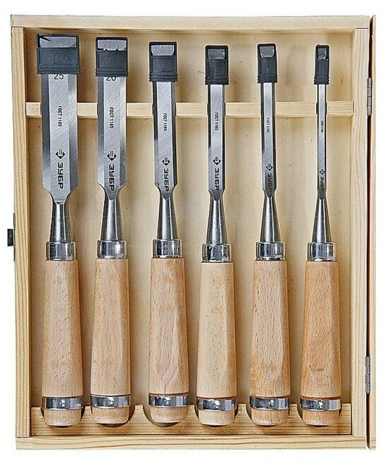 Набор стамесок Зубр Эксперт 18096-H6 (стамески-долото)