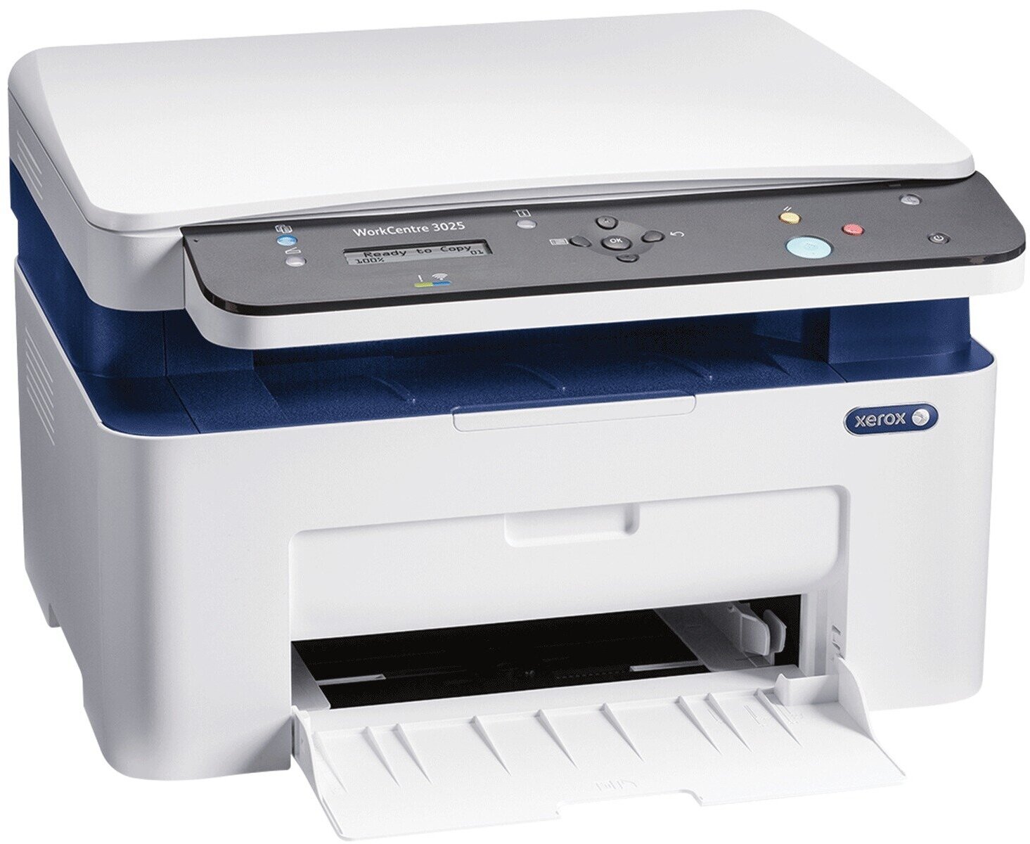МФУ лазерное XEROX WorkCentre 3025BI "3 в 1", А4, 20 стр./мин, 15000 стр./мес, Wi-Fi