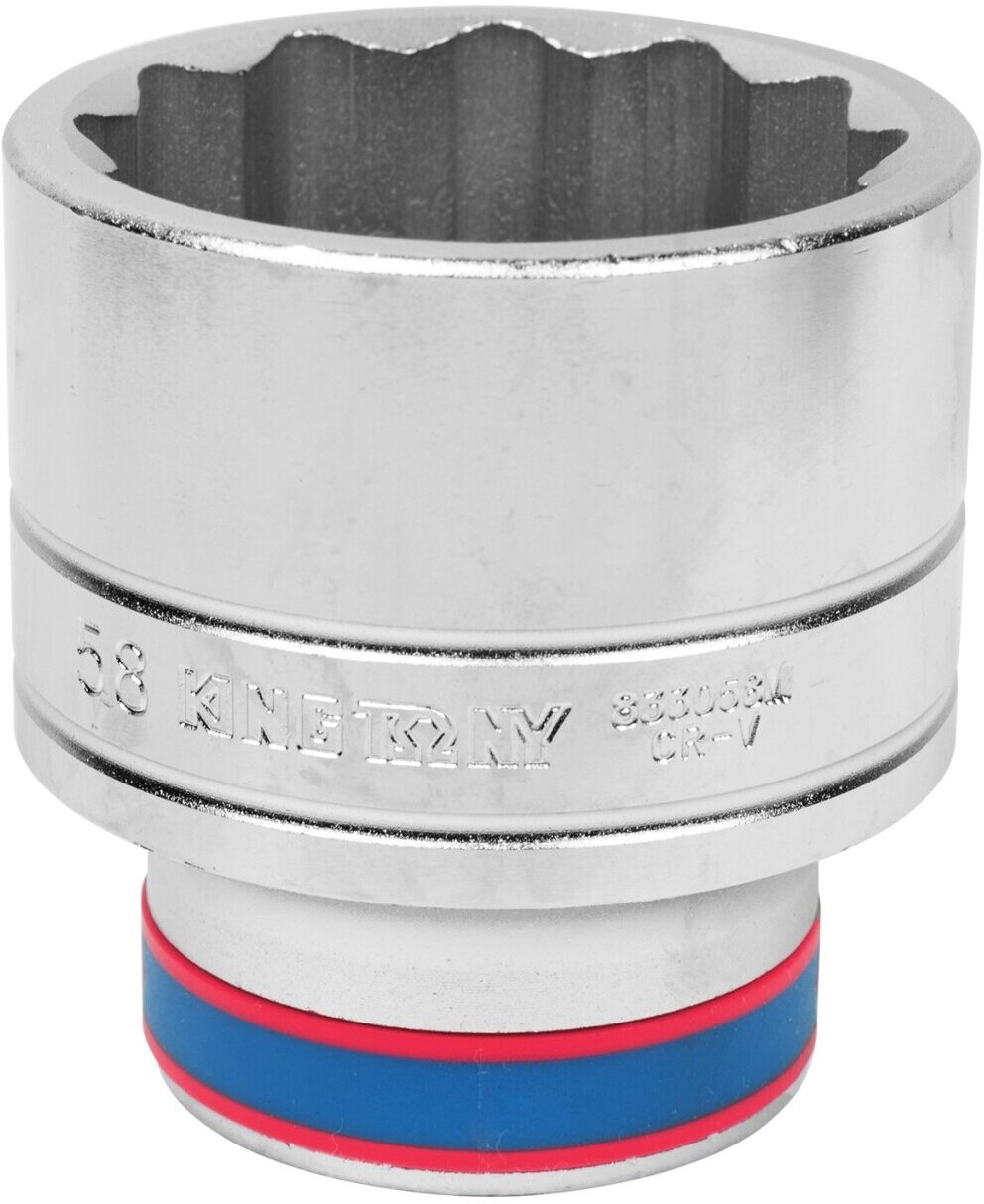 Головка торцевая стандартная двенадцатигранная 1", 58 мм KING TONY 833058M