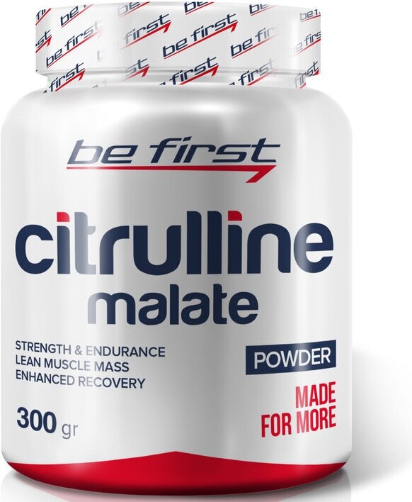 Citrulline Malate Powder (Без Вкуса) 300 г (Be First)