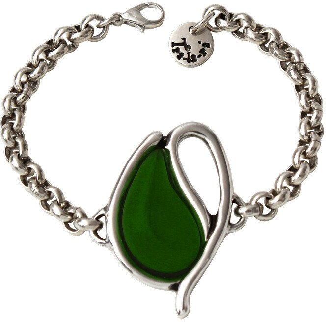 Браслет-цепочка, эпоксидная смола