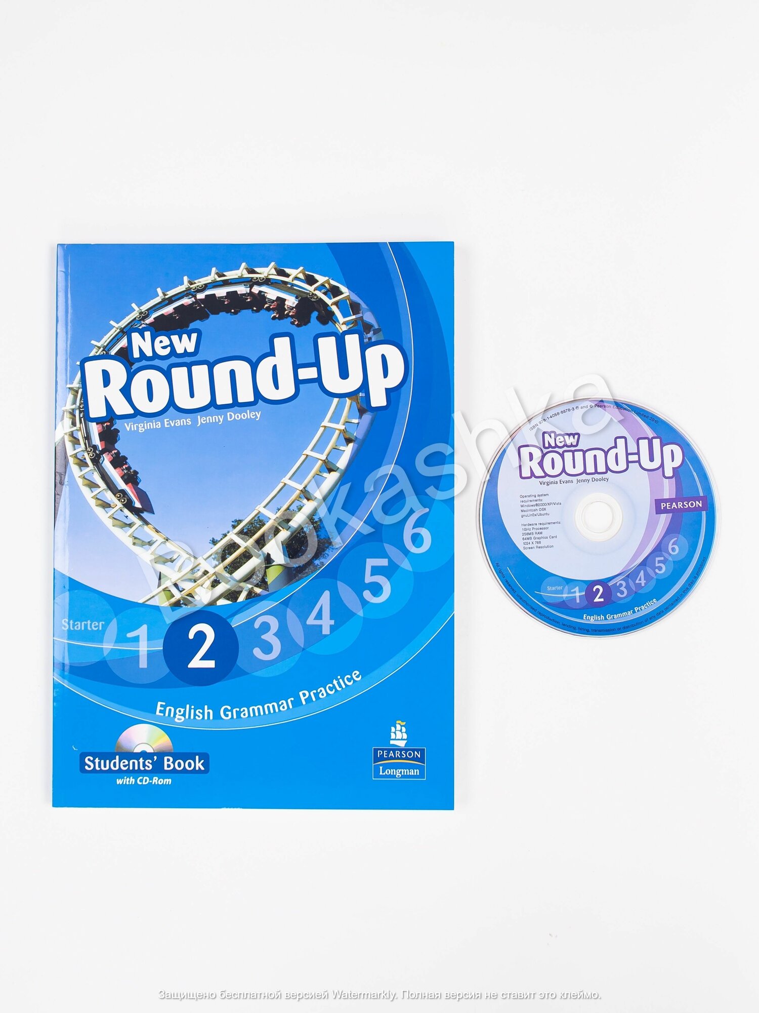 New Round-Up Level 2. Student's Book with CD / Комплект учебник с CD диском по английскому языку / Грамматика английского языка для школьников