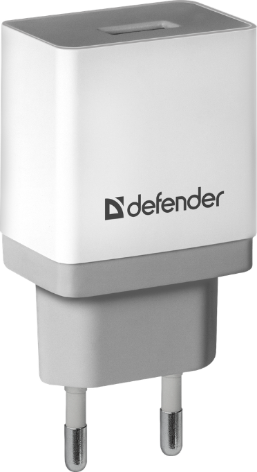 Зарядное устройство Defender Зарядное устройство Defender UPA-21 83571, 1xUSB 2.1A, (2100 мА) белый (ret)