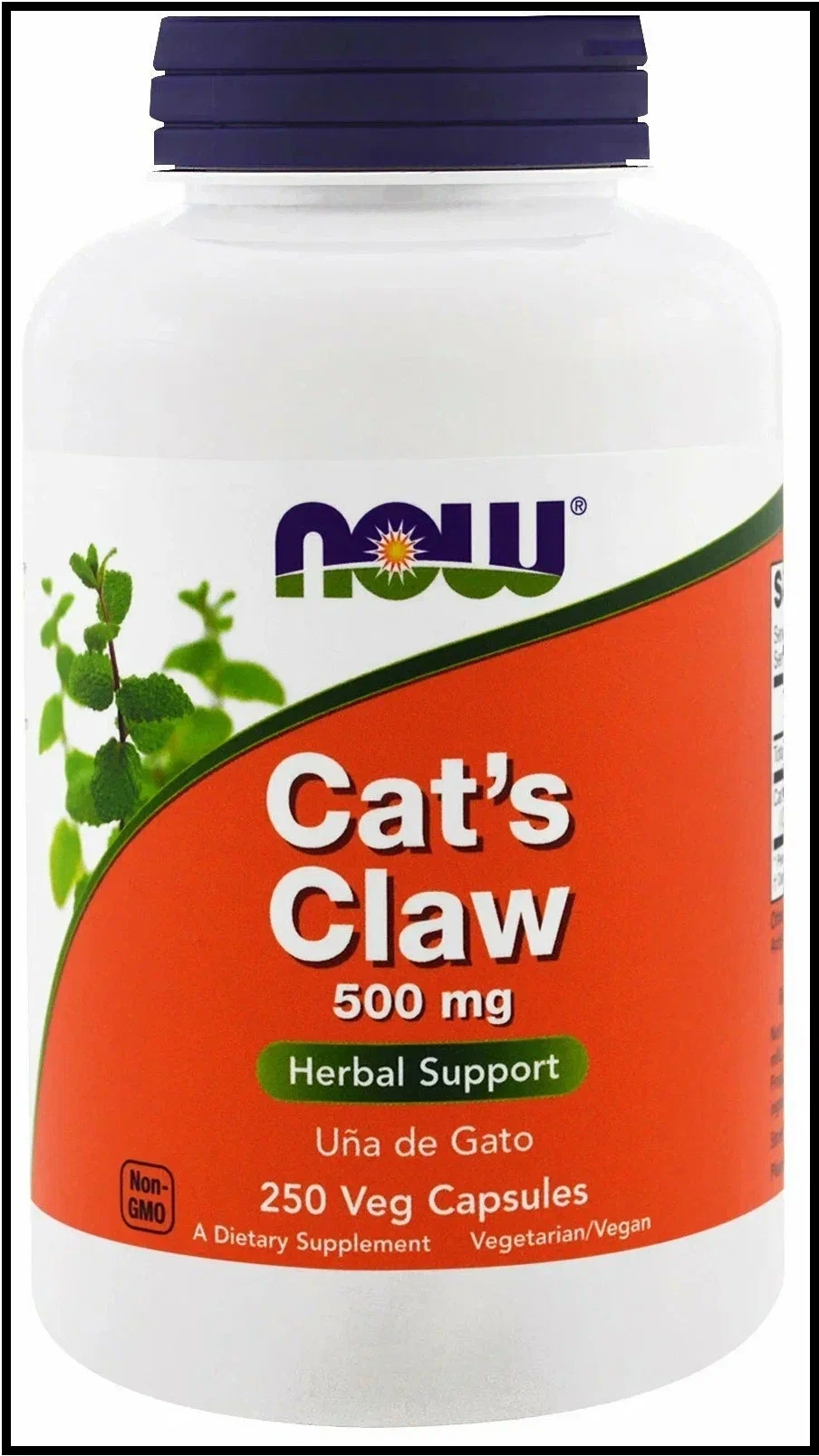 NOW Foods, Cat's Claw, Кошачий коготь в капсулах, 500 мг, 250 капсул