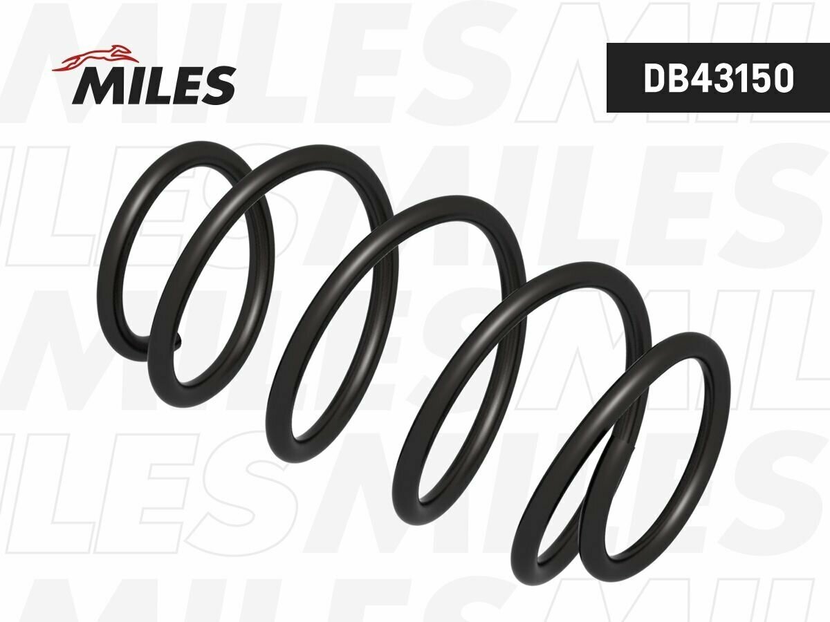 Пружина подвески передняя, 2 шт для Ниссан Кашкай 2 1 арт DB43150