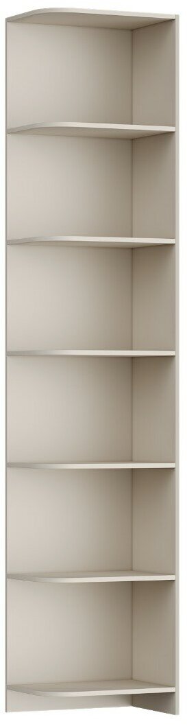 Угловой элемент Арлин, Легкомаркет, левый, 35х55х240, цвет кашемир