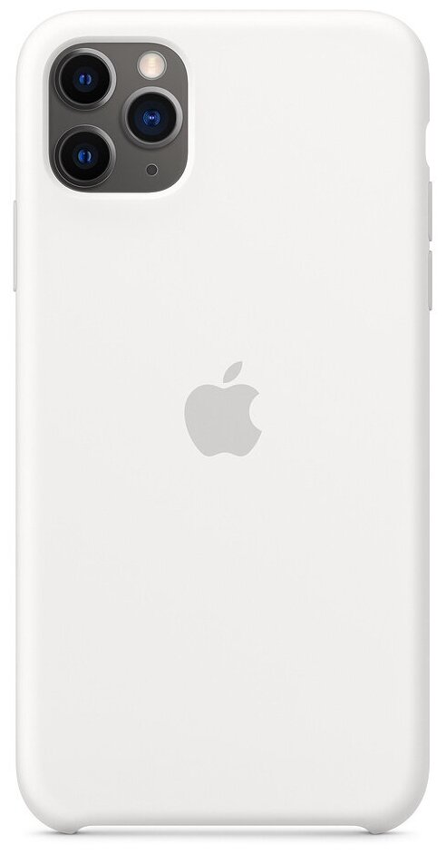 Чехол защитный TPU на Apple iPhone 11 Pro Max / Белый