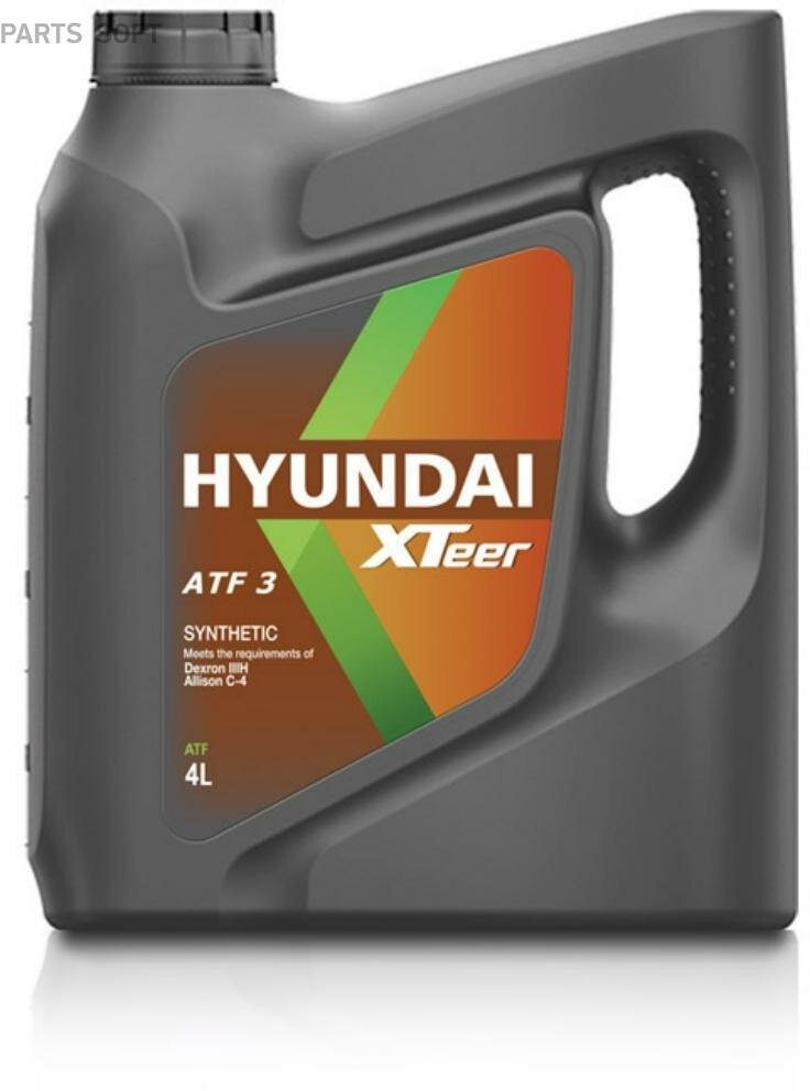 HYUNDAI-XTEER 1041009 Жидкость трансмиссионная XTeer ATF3 HP 4л