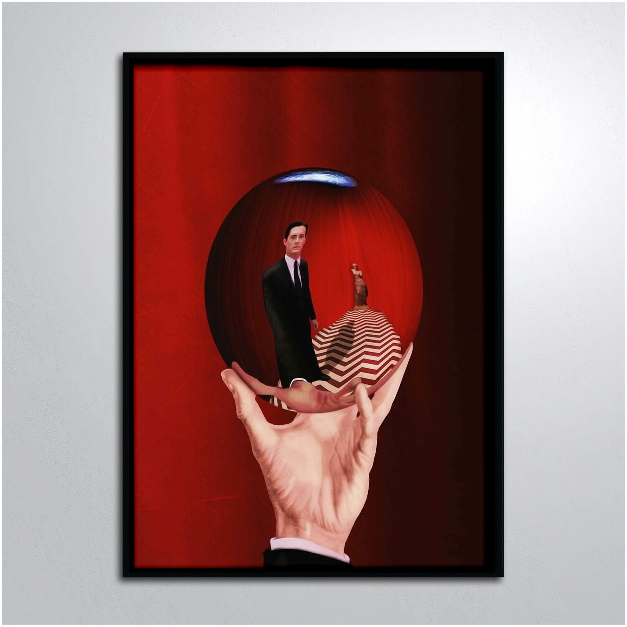 Постер без рамы/Твин Пикс Сфера Twin Peaks (А2/420х594)