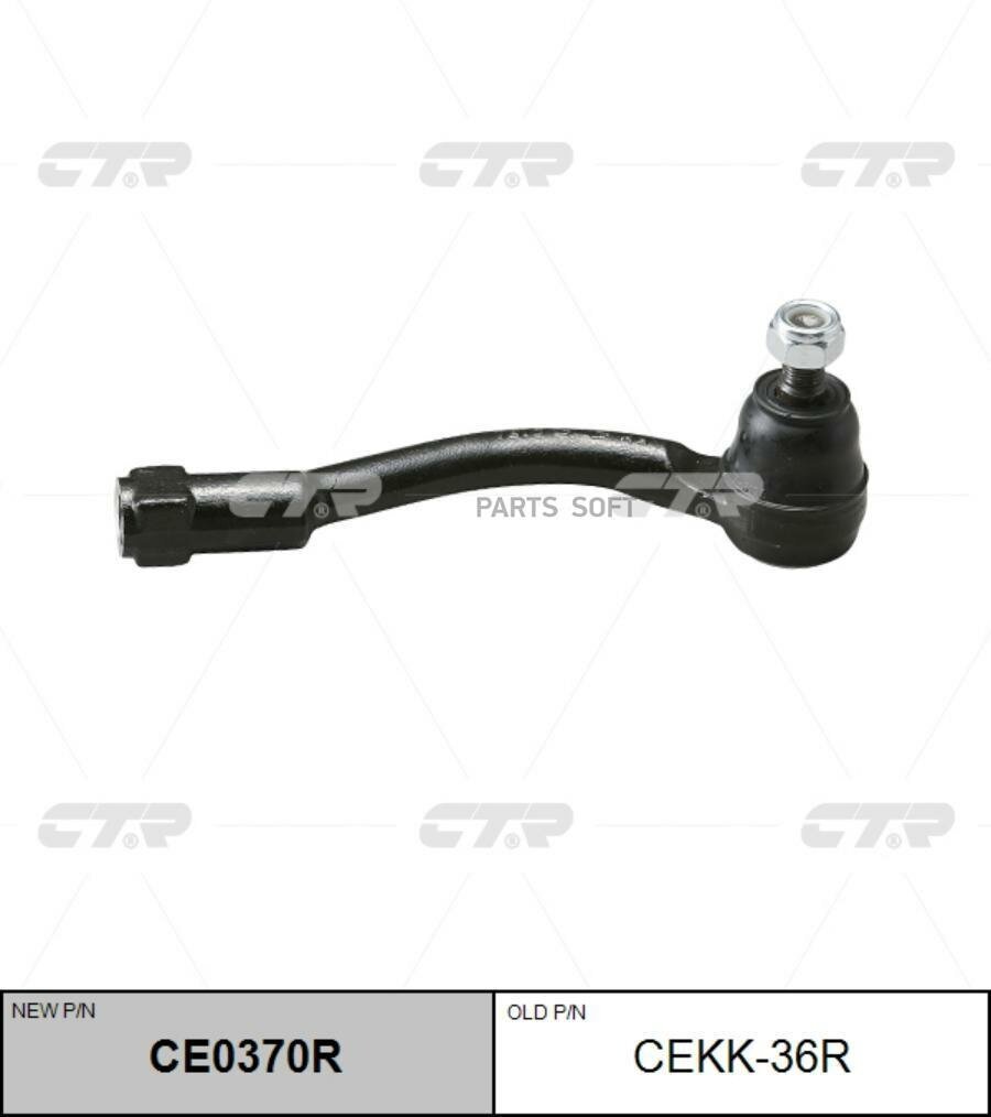 CTR Наконечник рулевой тяги R (новый арт. CE0370R)