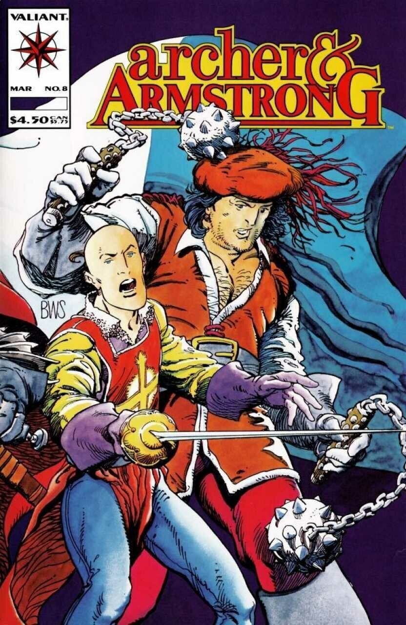 Archer & Armstrong Vol.1 №8. США Март 1993. Оригинальный комикс на английском языке
